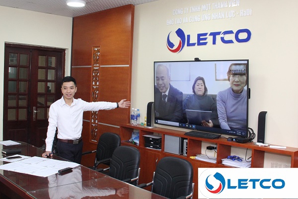Thi tuyển Công ty Wakahara – Nghiệp đoàn Tekunikaru qua Skype - Công ty Letco